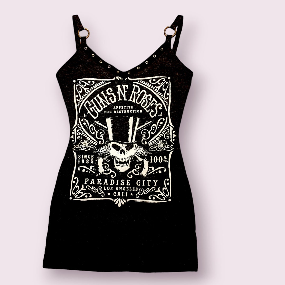 Guns N Roses, Rock Dress, Band Dress, Rock Merch, Band Merch, Rock ...