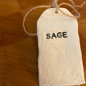 Handmade Clay Tags - Etsy