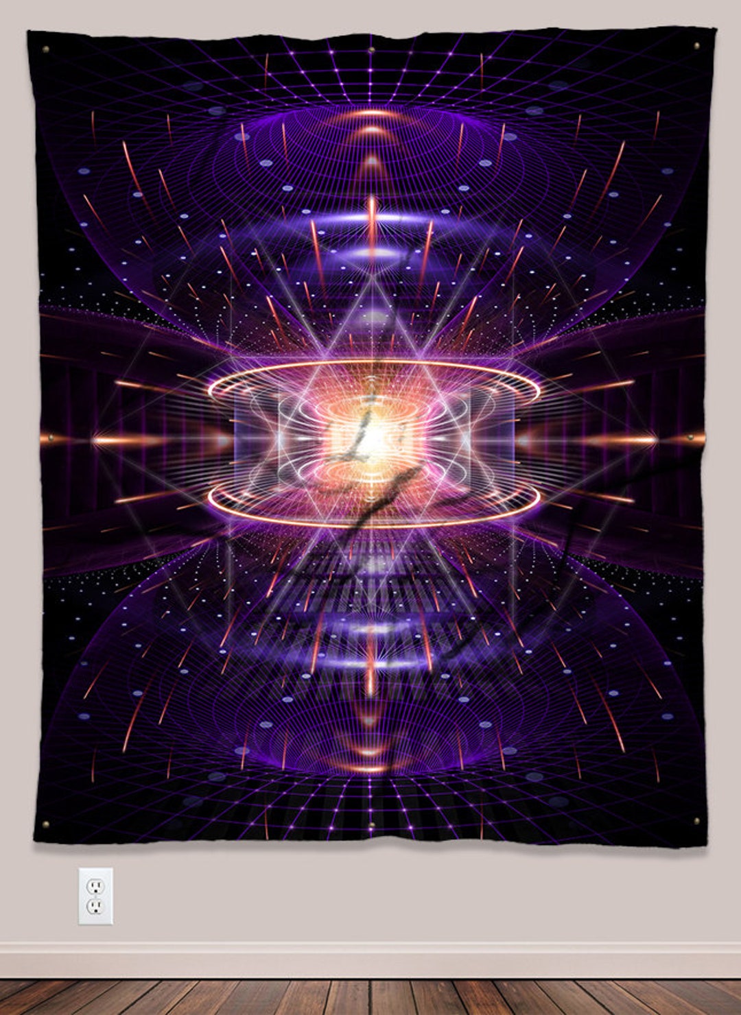 Torus Flux ALT // Torus Tapestry 4 Options - Etsy