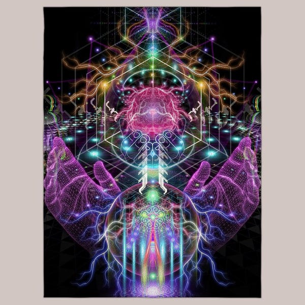 Blacklight Bedding - Etsy