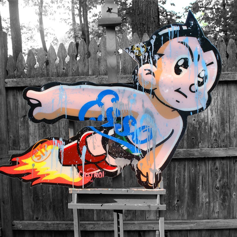 Anime wood burning anime wall art - Etsy.de