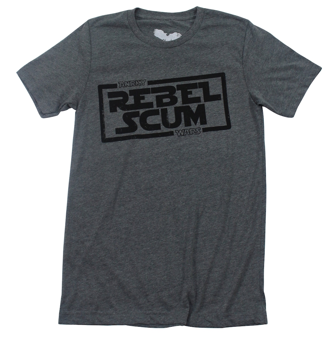 Star Wars Movie T-shirt X REBEL SCUM Screen Printed Unisex Graphic Tee ...