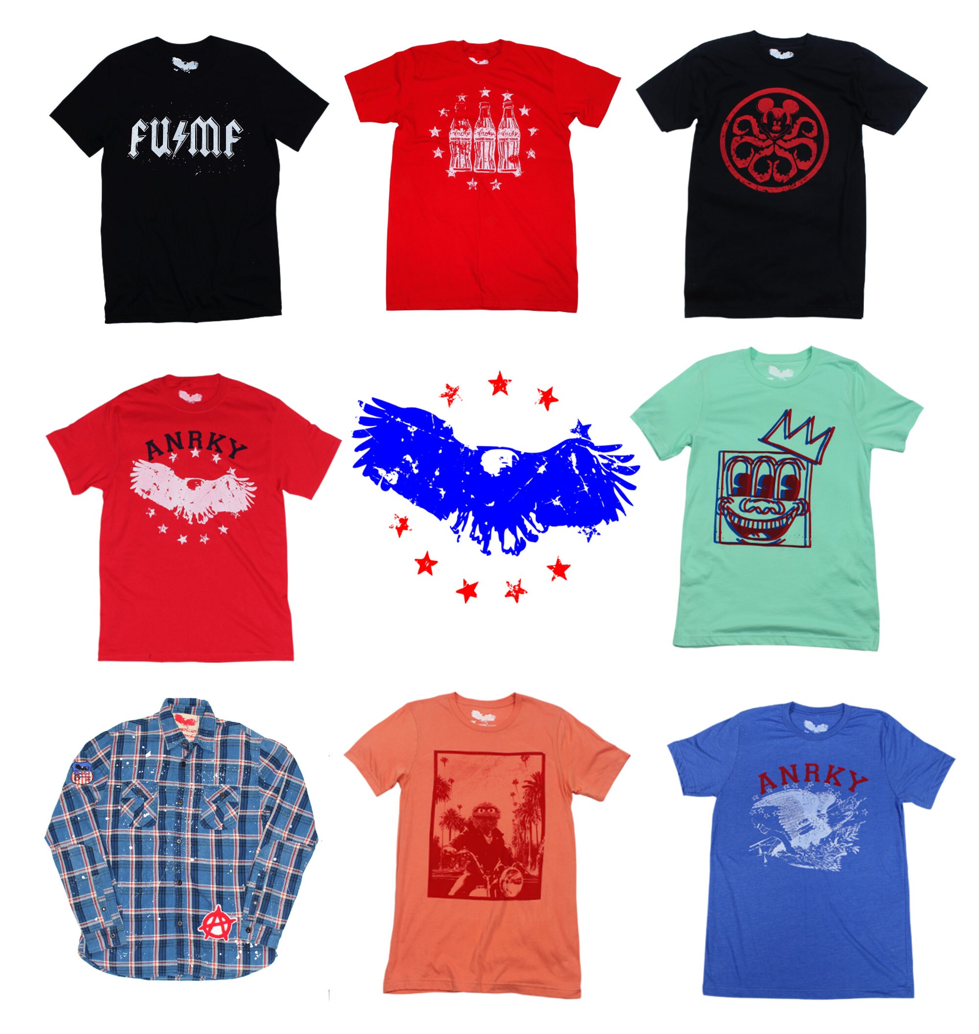 Black Unisex Mickey Tee Shirt X Hydra Octopus Mickey Mouse - Etsy