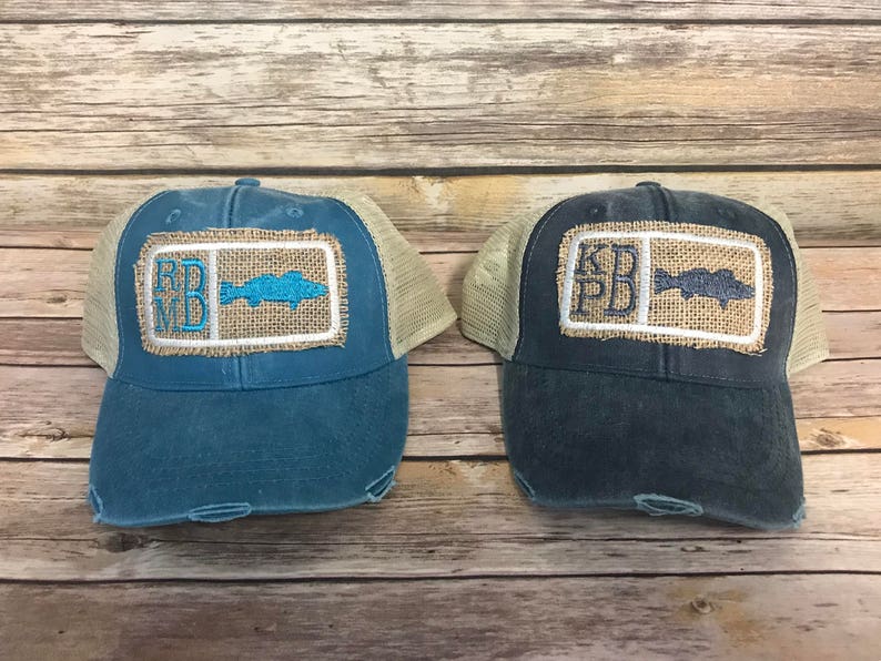 Embroidered Personalized Monogrammed Burlap Patch Distressed - Etsy