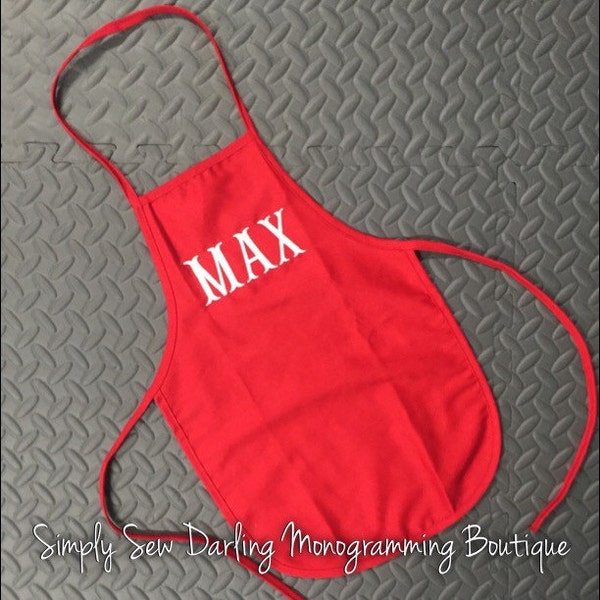 Boys Toddler Apron - Etsy