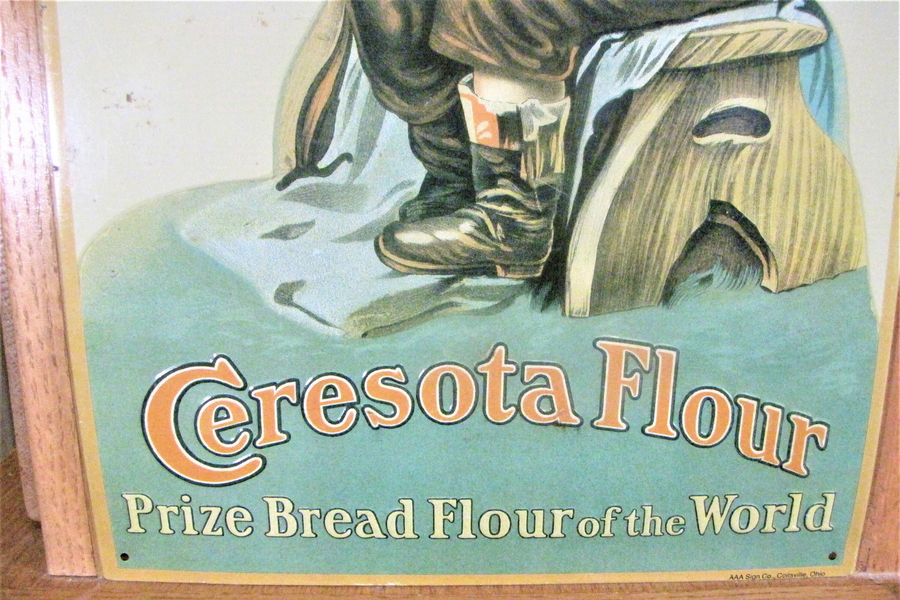 Retro Metal Wall Art Tin Advertising Sign, Cottagecore Art, Kitchen ...