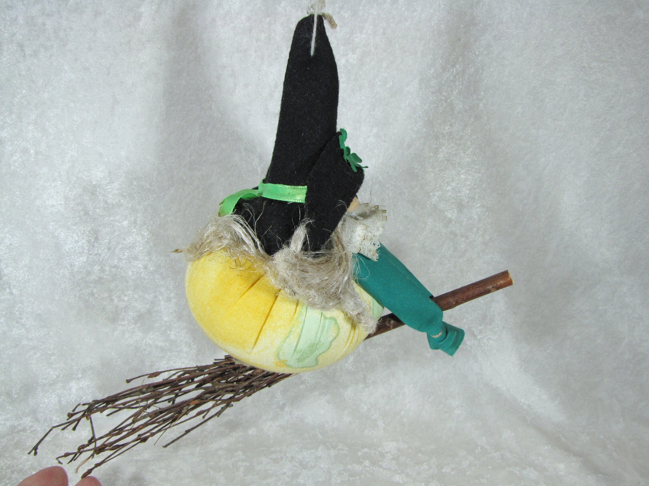 Vintage Tie-dye Handmade Halloween Witch From Poland Kitchen - Etsy