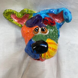 Dog Sculpted Faces/hand Sculpted by Fauxpaw Production - Etsy