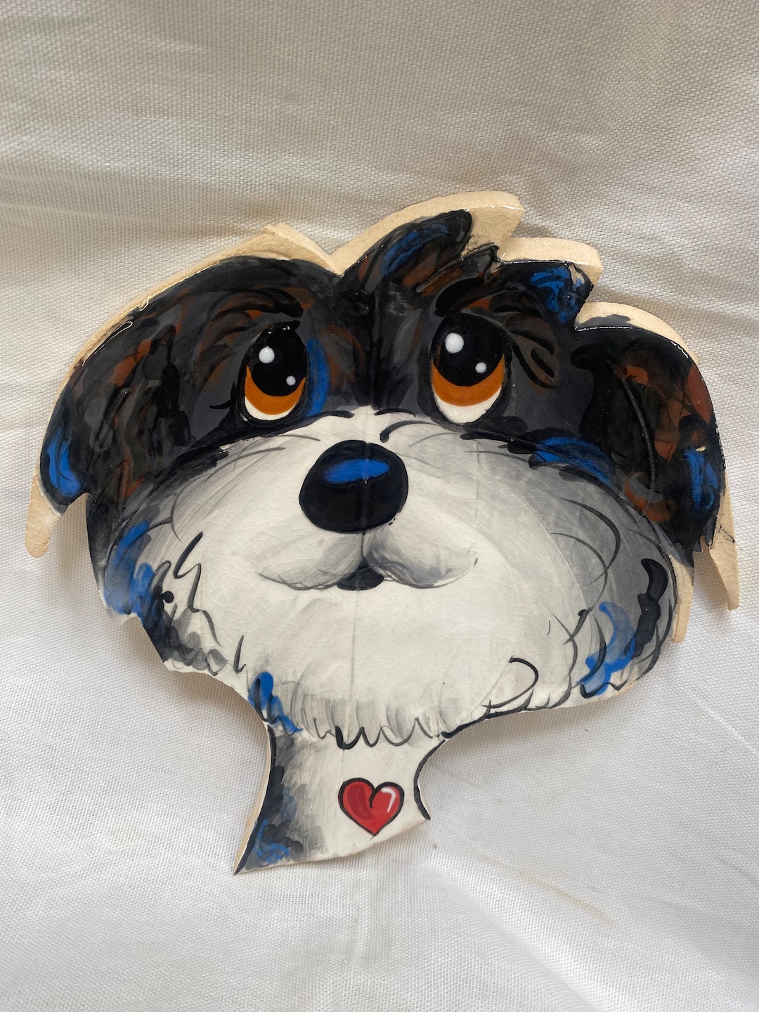 Dog Face, Custom Dog Plaque, Dog Wall Art - Etsy