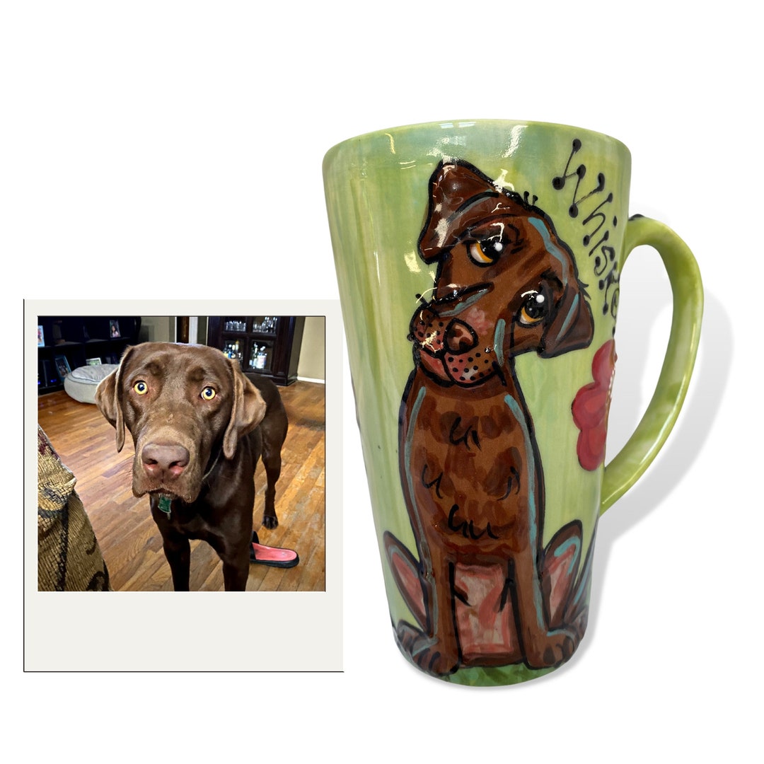 Labrador Retriever Mug / Tall Latte or Short Mugs Personalization ...