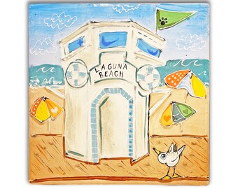 Laguna Beach Lifeguard Tower - Etsy