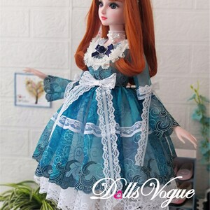 1/3 BJD Doll Girl Dress Outfit Set Elegance Doll Dress Lace - Etsy