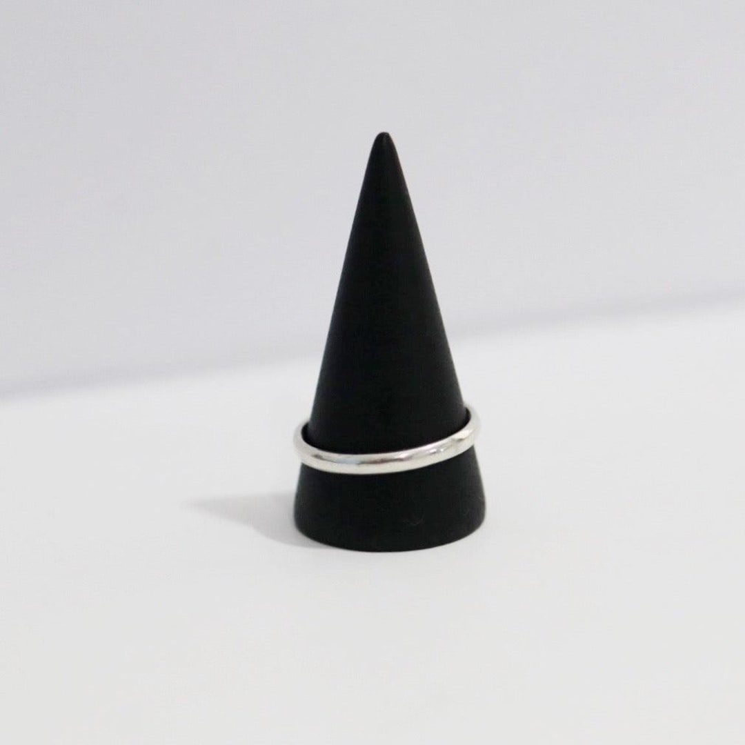 Sterling Silver Chunky Stacking Ring, Bold Ring Band - Etsy