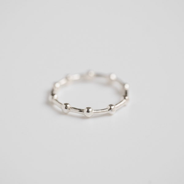 Dot Dash Ring - Etsy