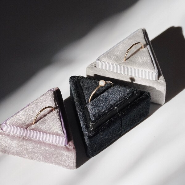 Geometric Ring Box - Etsy