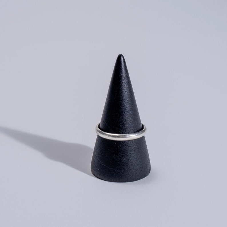 Sterling Silver Chunky Stacking Ring, Bold Ring Band - Etsy