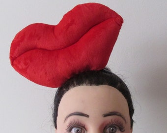 Plush Red Lips - Etsy