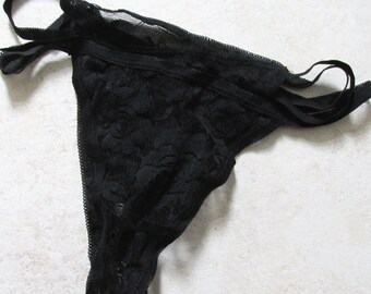 3 X White Itsy Bitsy Tanga String Mesh Thongs READ DESCRIPTION - Etsy