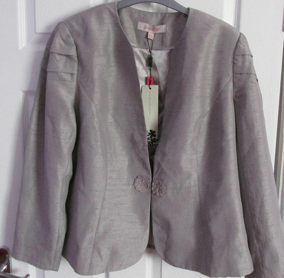 Jacques Vert Mother of Bride Wedding Jacket Plus Size UK 18 - Etsy