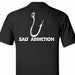 Salt Addiction Fishing Hook Logo T Shirt,fishing T Shirt,ocean,flats ...