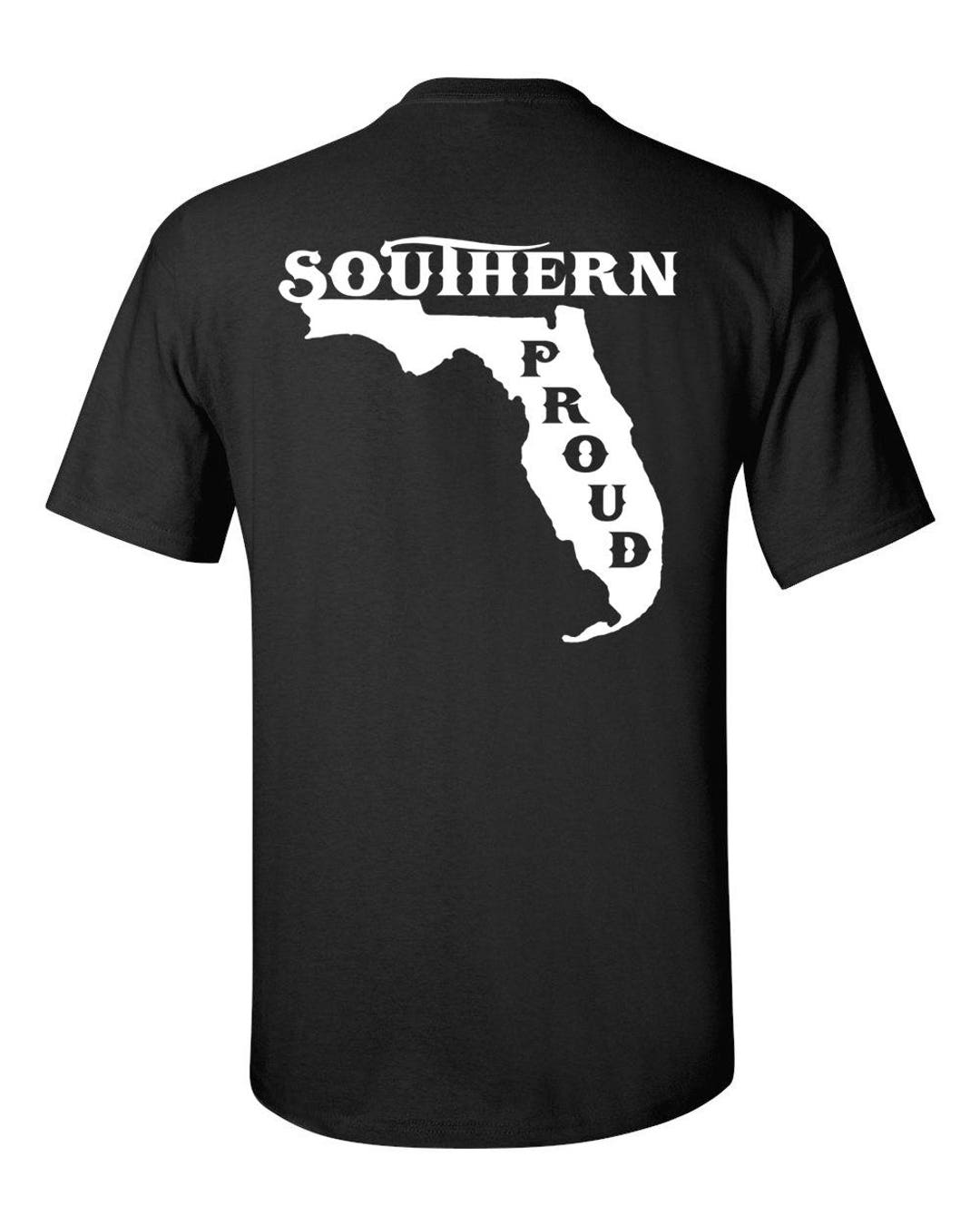Southern Proud Florida Cracker T Shirt Born N Bred Grown - Etsy