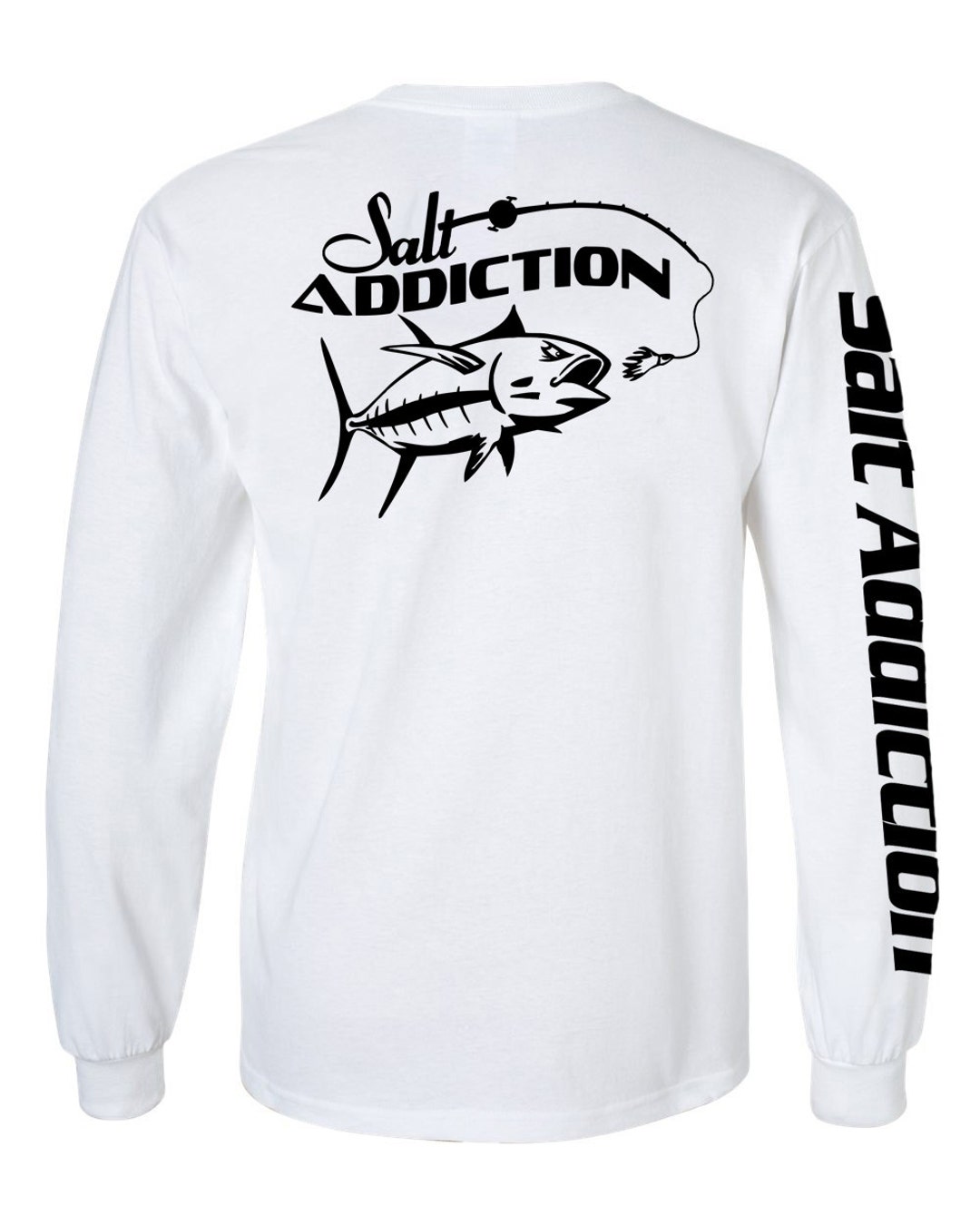 Salt Addiction Marlin Logo T Shirtoffshore - Etsy