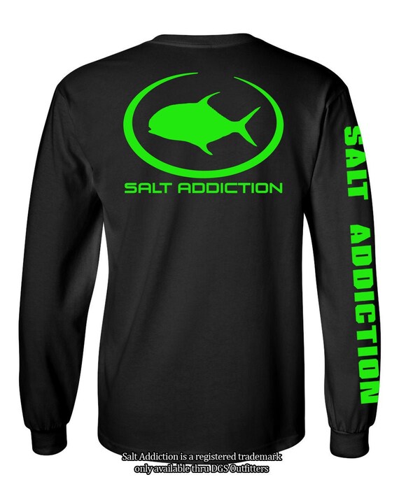 Salt Addiction Permit Logo T Shirtoffshore | Etsy
