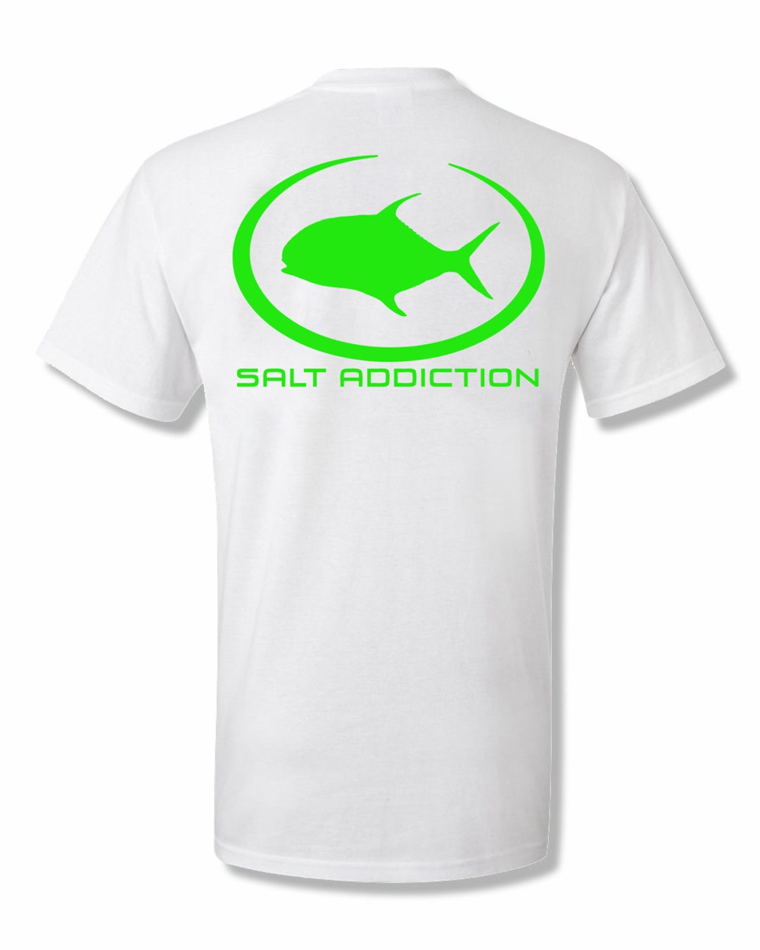 Salt Addiction Logo T Shirt,permit Fishing,fish,ocean,saltwater,reel ...