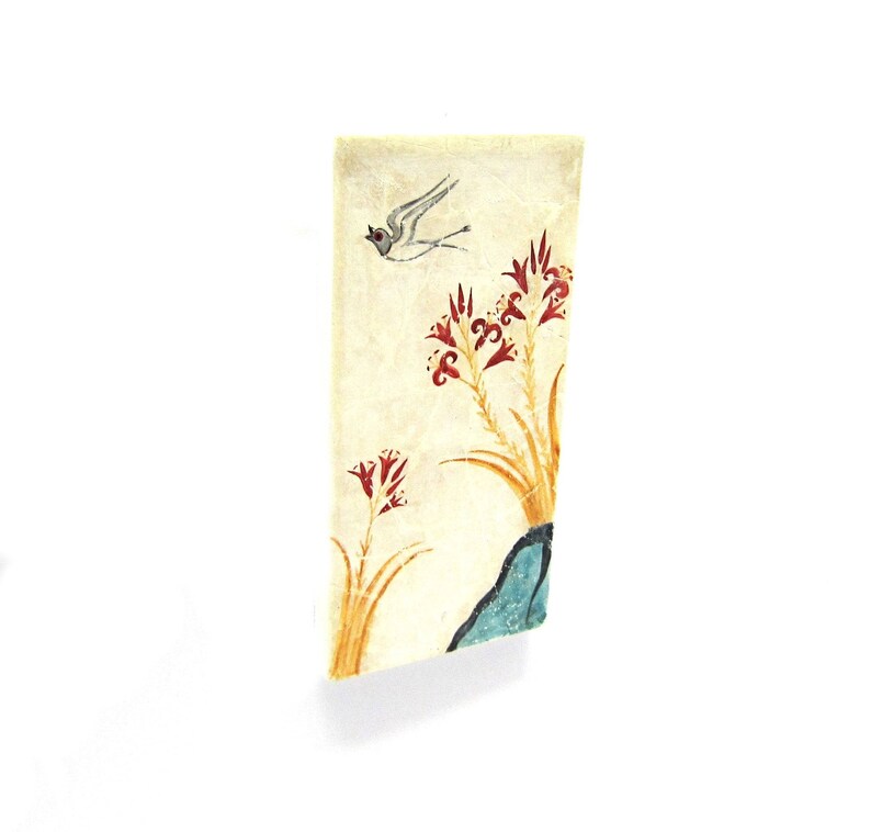 Minoan Spring Fresco Painting From Akrotiri Santorini Museum - Etsy