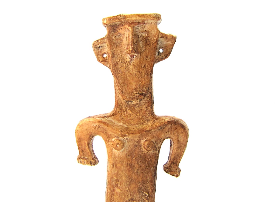 Cypriot Greek Prehistoric Neolithic Terracotta Idol , Reproduction ...