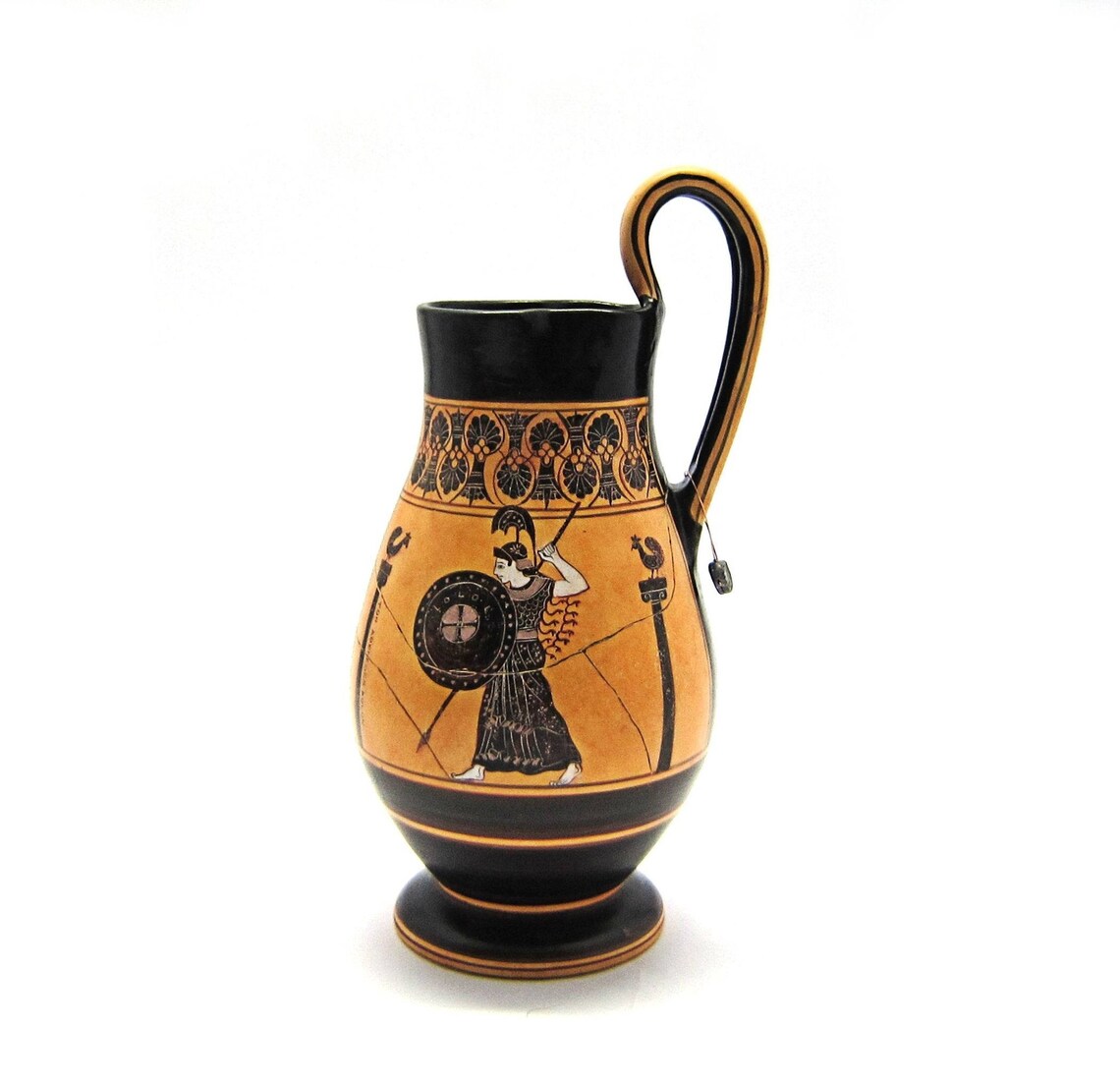 Greek Vase Black Figure Olpe of Hercules Entering to Olympus - Etsy