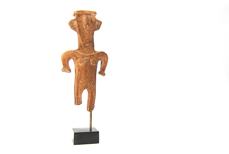 Cypriot Greek Prehistoric Neolithic Terracotta Idol , Reproduction ...