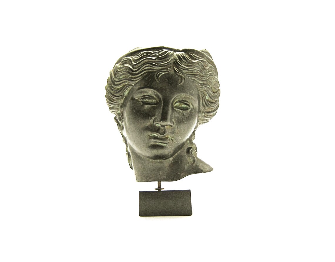 Mask of Aphrodite , Replica From British Museum , Cast of Stone With ...