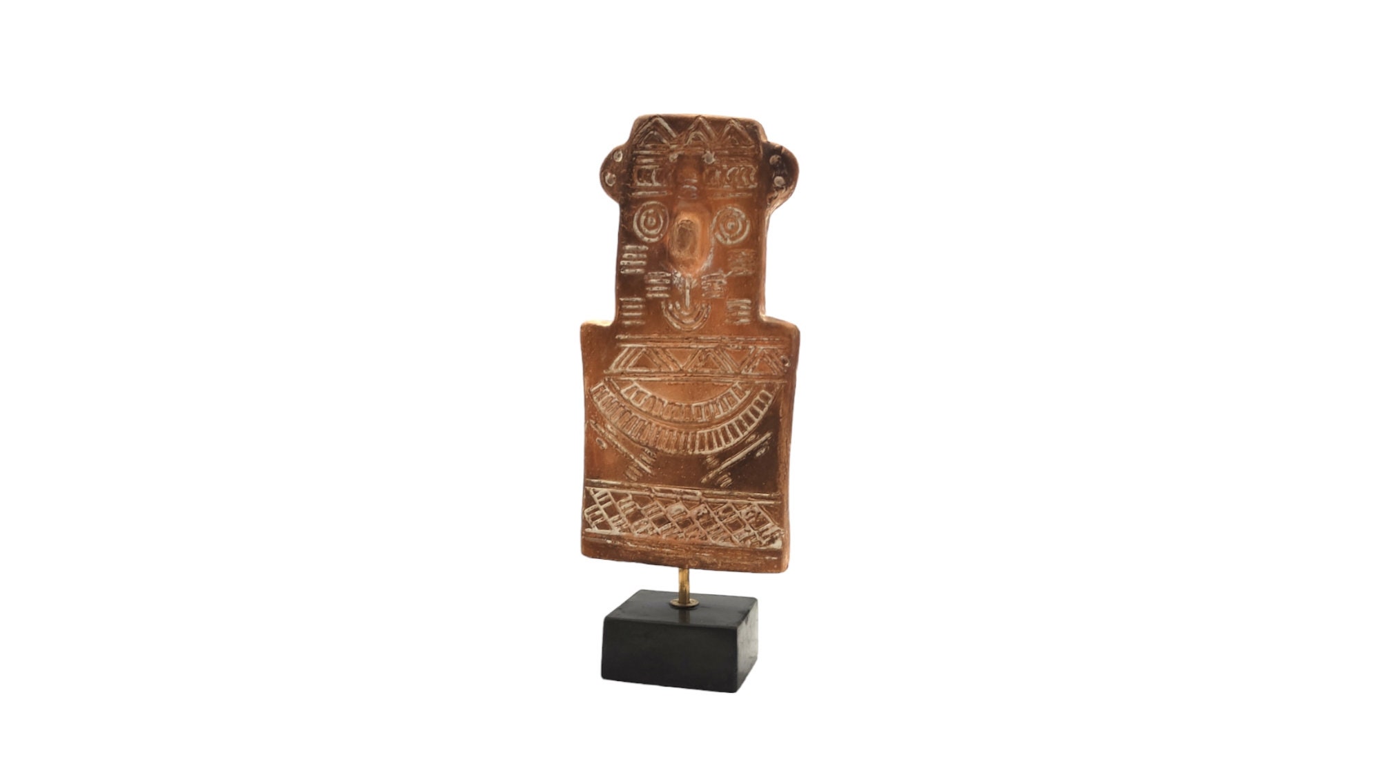 Cypriot Greek Prehistoric Neolithic Terracotta Idol , Reproduction ...