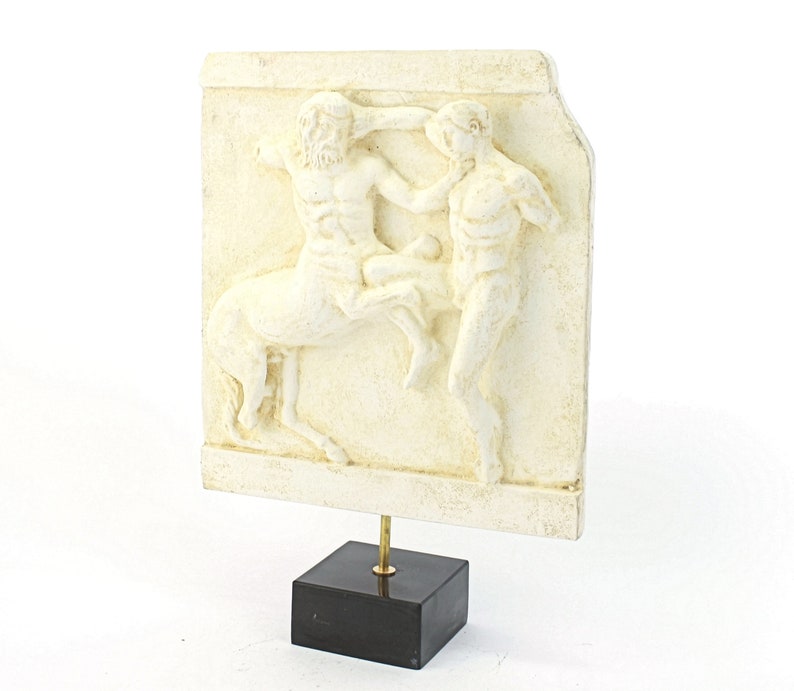 Centaur and Lapithes Metopes Parthenon South XXXI From British - Etsy