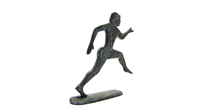 Ancient Greek Marathon Runner Museum Quality Art Olympic - Etsy