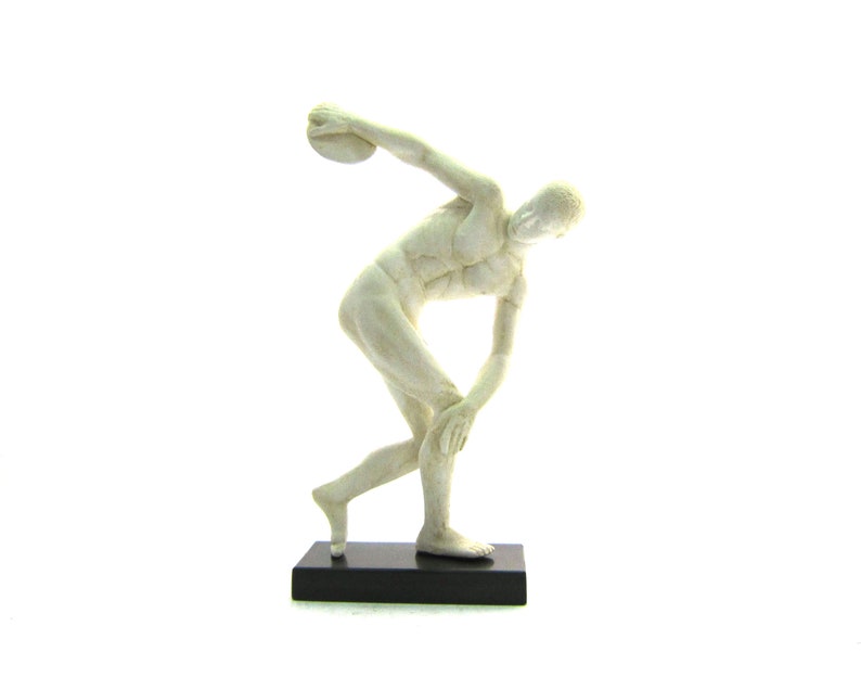 Disc Thrower Discobolus of Myron Greek Sculpture , Museum Quality Art ...
