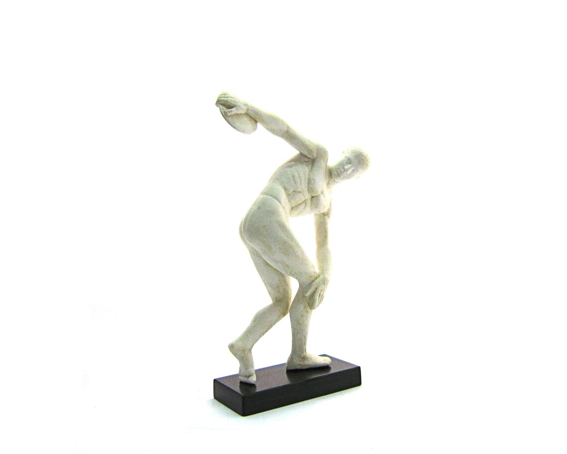 Disc Thrower Discobolus of Myron Greek sculpture Museum | Etsy