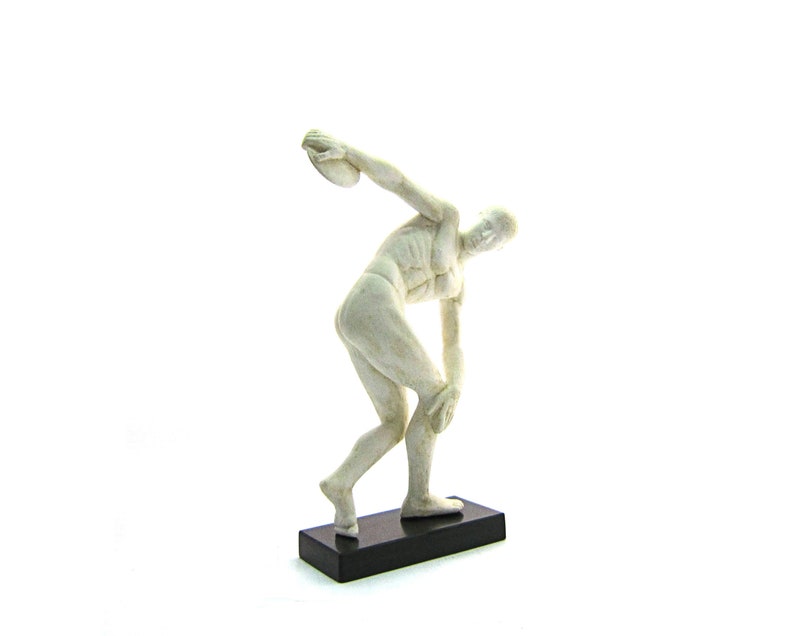 Disc Thrower Discobolus of Myron Greek sculpture Museum | Etsy