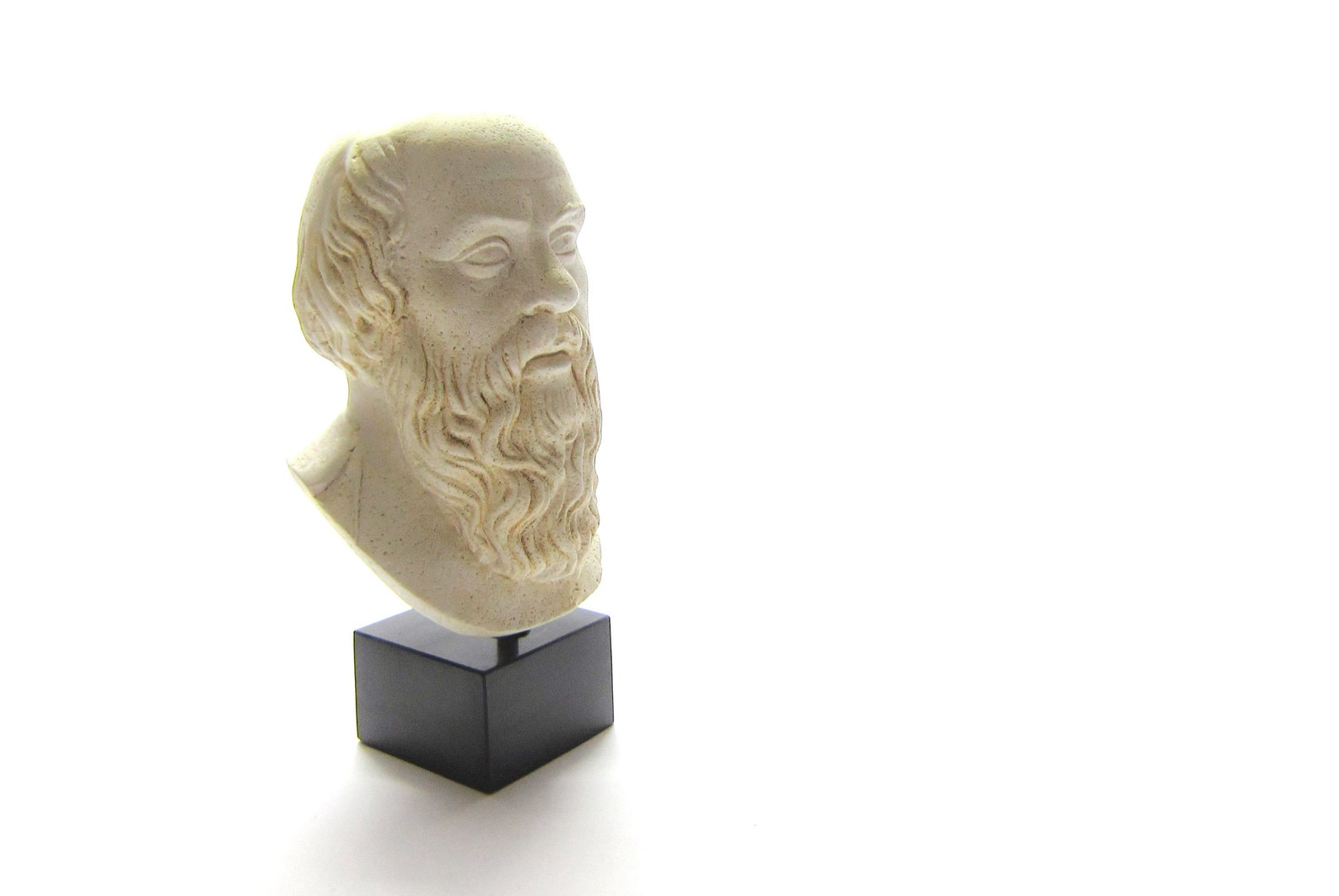 Socrates Cast of Stone reproduction From Vatican Museum of - Etsy