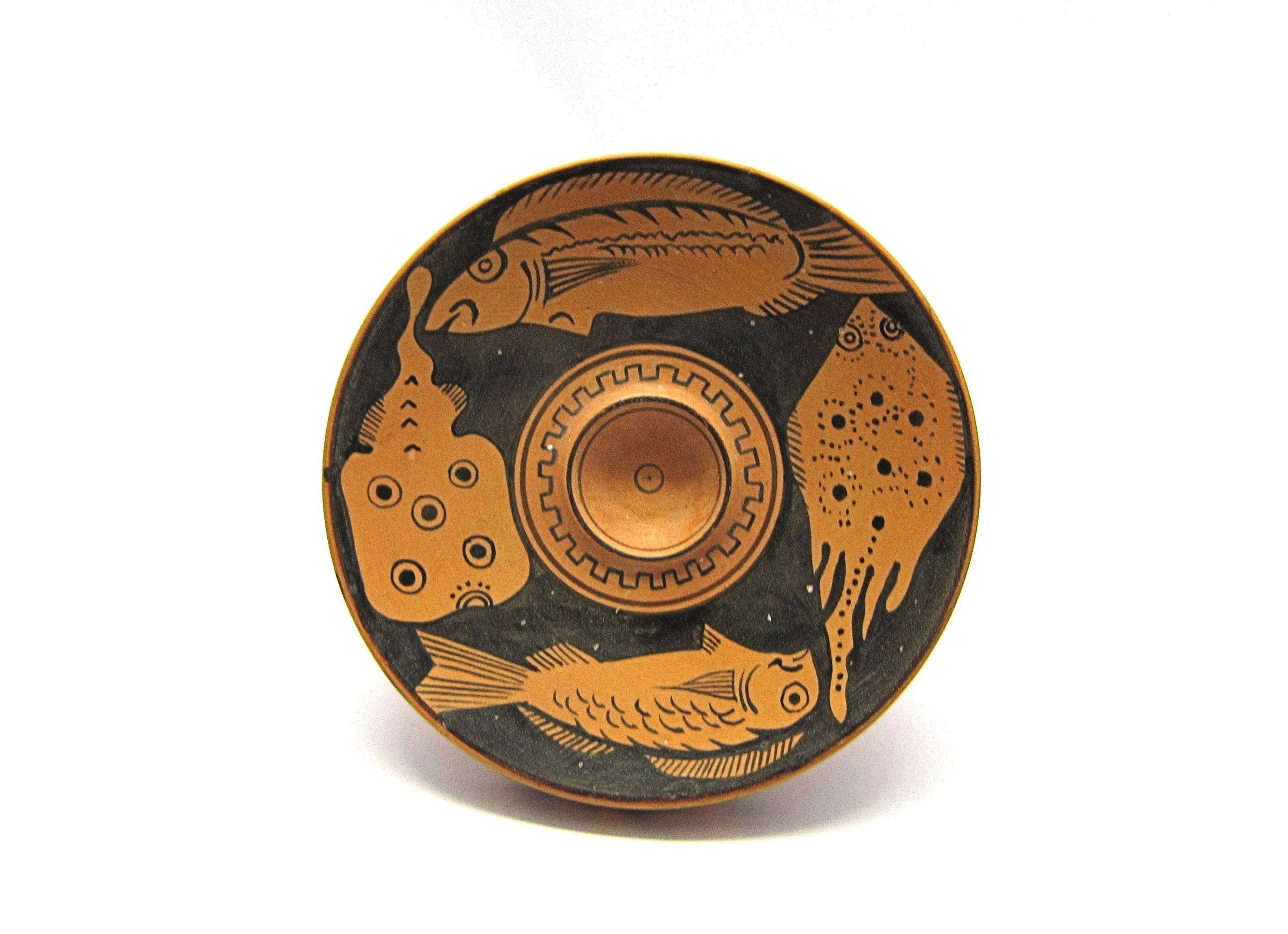 Ancient Greek Fish Art