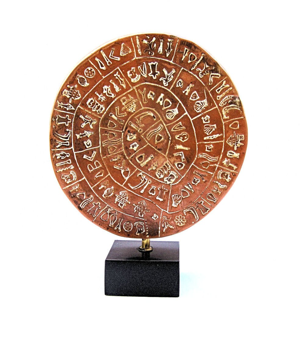 Ancient Greek Museum Reproduction Phaistos Disc Exact - Etsy