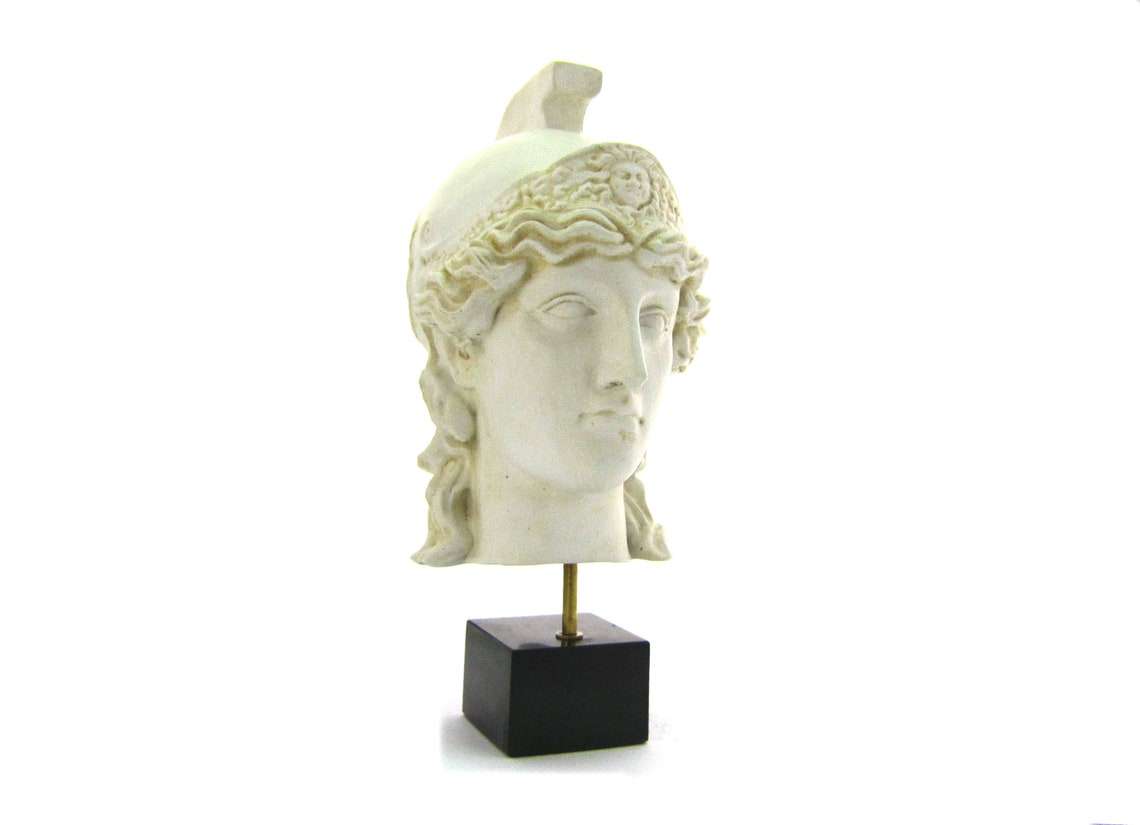 Big Goddess Athena Head From Archaeological Museum of Naples ,greek ...