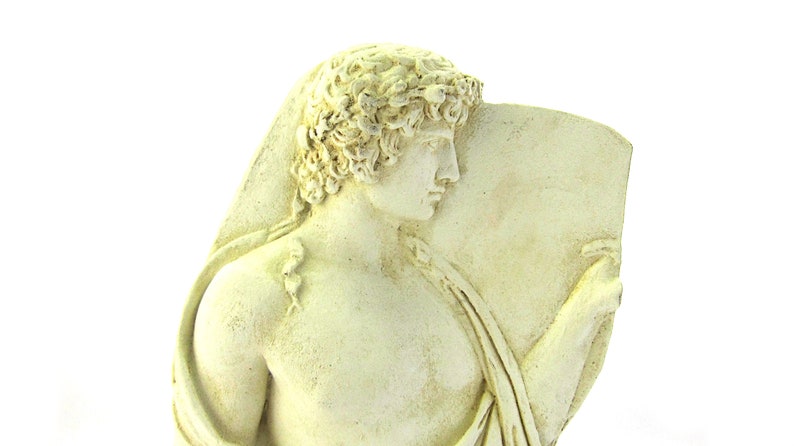 Antinous Relief as Silvanus From SMK Museum 24 Cm Base - Etsy