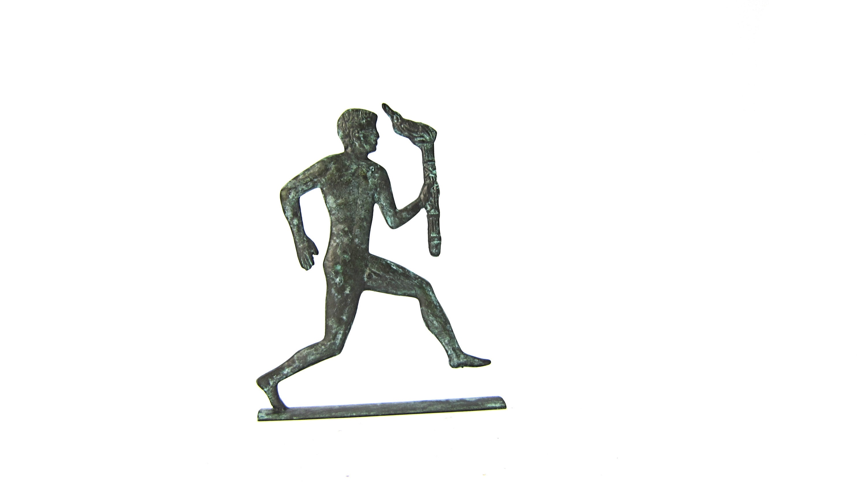 Bronze Sculpture , Marathon Runner From Ancient Greece, Greek Sculpture ...