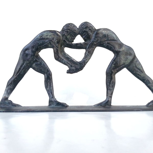 Wrestling Sculpture - Etsy