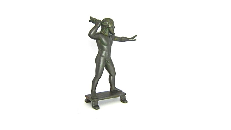 God Zeus of Dodonis , Stone Casting Sculpture With Verdgris Effect From ...