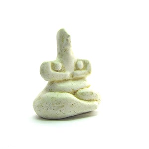Steatopygous Abstract Ancient Greek Geometrical Female Statue Cycladic ...