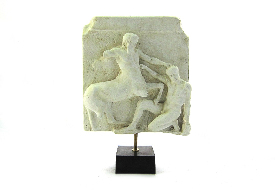 South Metopes XXX Parthenon Relief Centaur and Lapithes 24cm - Etsy UK