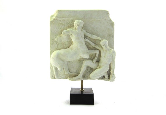South Metopes XXX Parthenon Relief Centaur and Lapithes 24cm - Etsy